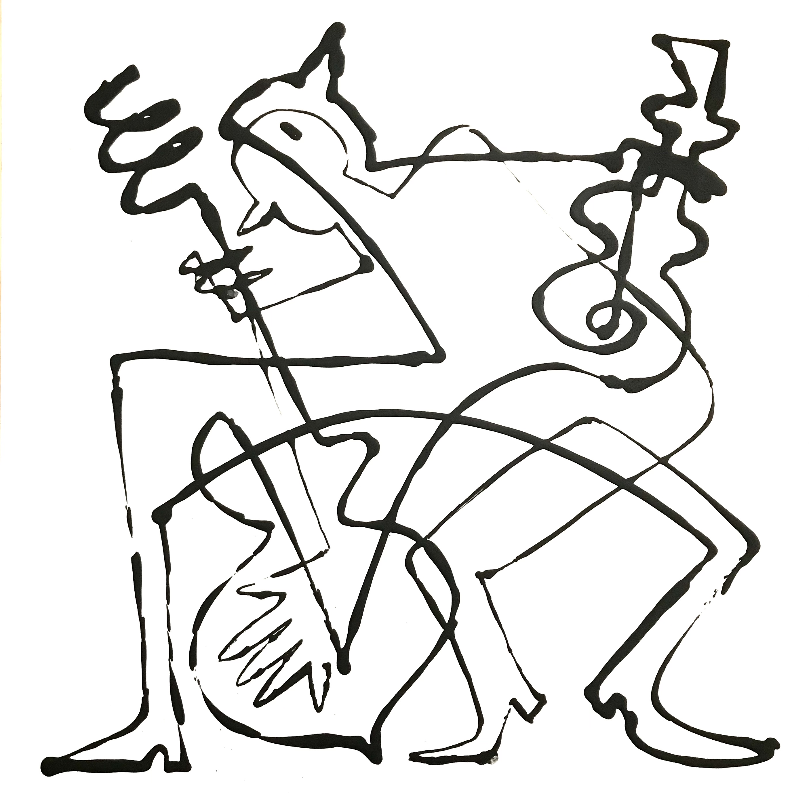 Continuous line drawings – laura franch art